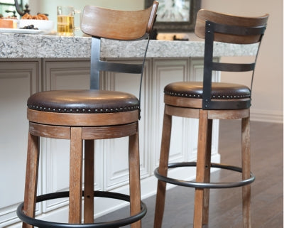 Pinnadel Bar Height Bar Stool – Ashley Furniture Homestore - Puerto ...