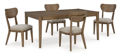 Roanhowe Dining Table and 4 Chairs – Ashley Furniture Homestore ...